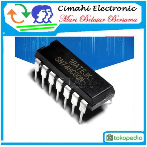Jual IC Gerbang Dasar 74HC00 HC02 HC04 HC08 HC32 HC86 7400 7402 7404 ...