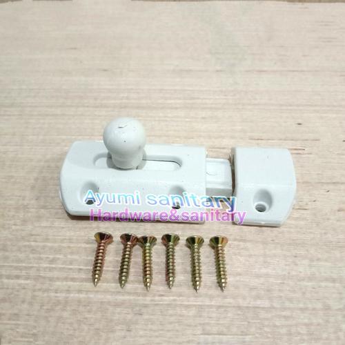 Jual Grendel PVC /slot pintu PVC kamar mandi - Kab. Tangerang - Ayumi ...