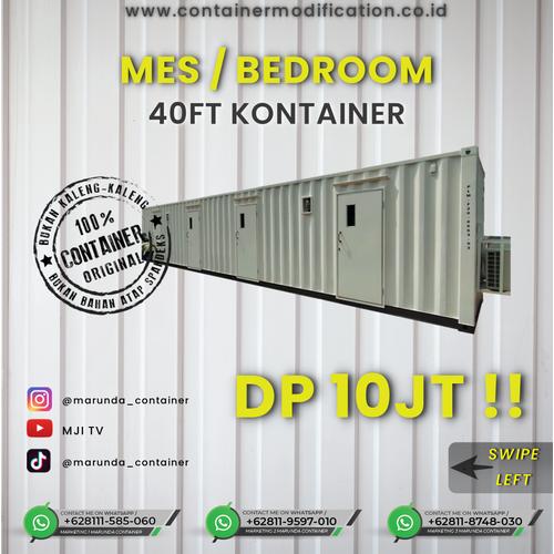 Jual kontainer mes / bedroom 40ft - kontainer modifikasi - Jakarta ...