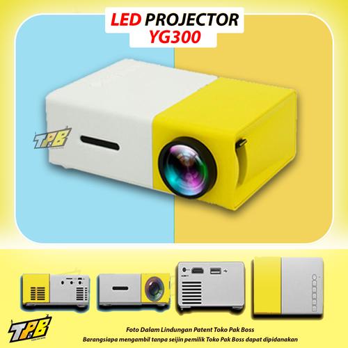 Jual Mini Proyektor LED YG300 / YG-300 / YG 300 LCD Portable Projector ...