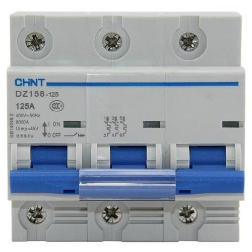 Jual MCB MCCB DIN RAIL 125A 3P 10kA CHINT DZ158 - Kota Surabaya - United Electric | Tokopedia