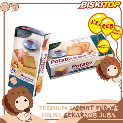 Jual BISKITOP - BISKOTO POTATO BOX 160g Biskuit Cemilan Snack Anak ...