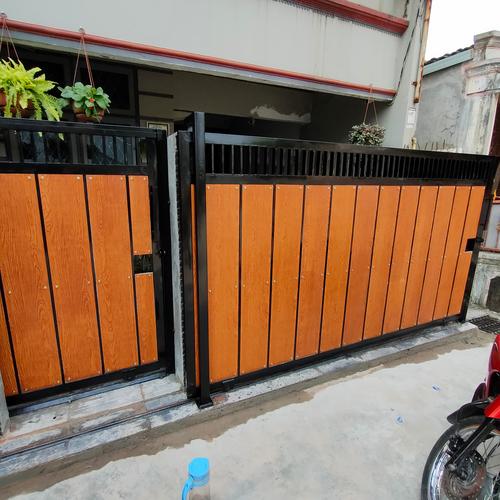 Jual pagar grc lisplank motif kayu - Kota Bekasi - karya mandiri las ...