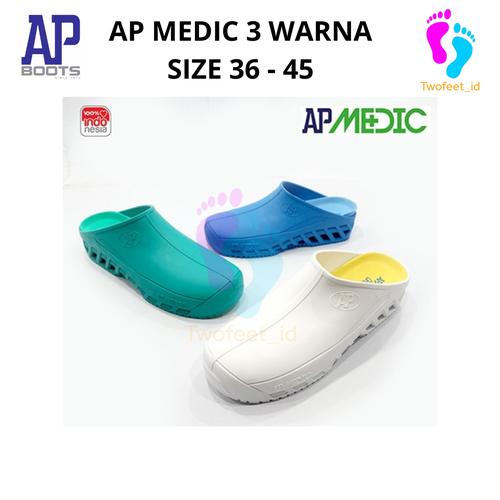 Jual SEPATU APD-SEPATU AP MEDIC 36-45 WARNA-SEPATU APD SEPATU KARET-AP ...