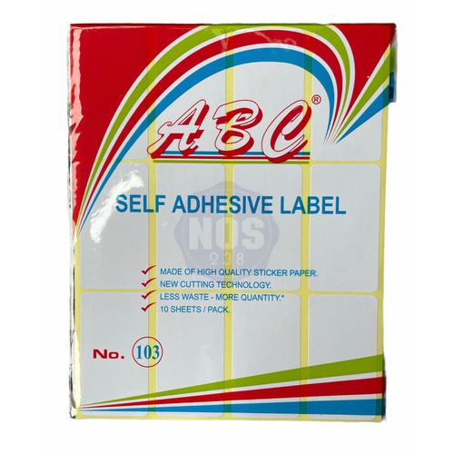 Jual Stiker Label ABC - 99 - Jakarta Barat - nos238 | Tokopedia