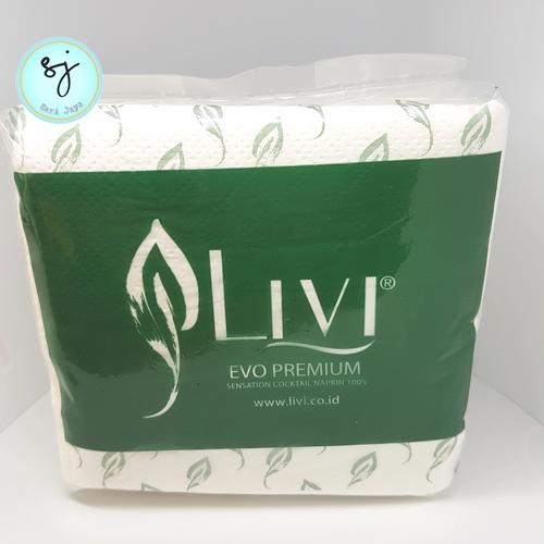 Jual TISSUE LIVI EVO SENSASION NAPKIN COCKTAIL 100Sheet - Kota Bogor ...