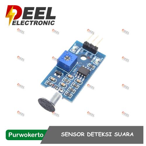 Jual SENSOR DETEKSI SUARA MODULE FC04 FC-04 SOUND VOICE DETECTION 3 PIN ...