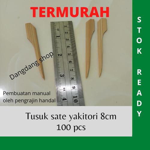 Jual Tusuk sate yakitori 8cm | Tusuk bendera | Dayung | Tusuk takoyaki ...