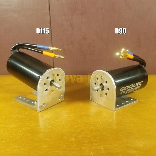 Jual Brushless motor bracket frame for 29mm aluminium 90/115 degree ...