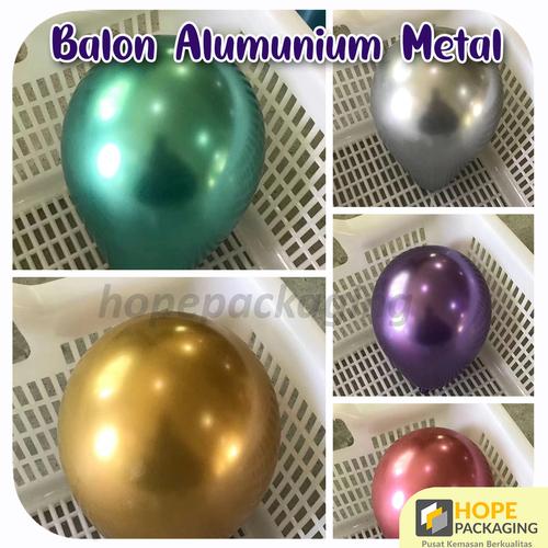 Jual Balon Latex Metalik Chrome / Metalic Ballon Chrome - Hijau ...