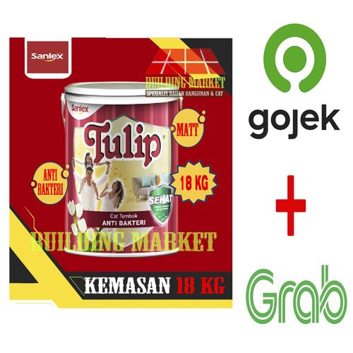 Jual CAT TEMBOK TULIP PAINT SANLEX ANTI BAKTERI BACTERIAL INTERIOR 18 ...