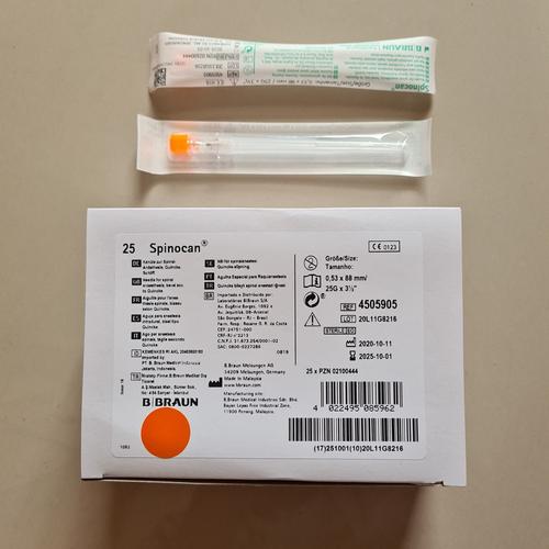 Jual Spinocan 25 BBRAUN / Spinocan 25G BBRAUN / Spinal Needle BBraun ...