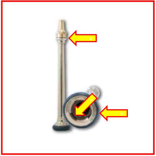 Jual 1 set seal coupling machino hydrant 1,5 inchi sil nozle hose ...