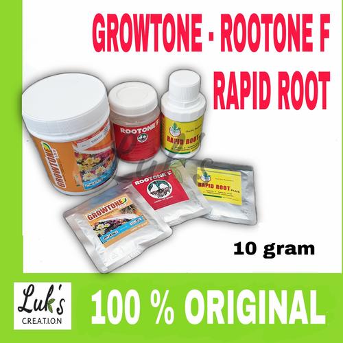 Jual Growtone - Rootone F - Rapid root sachet 10 gram obat stek okulasi ...