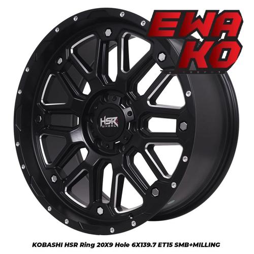 Jual Velg Mobil Terbaru Fortuner Hilux Pajero Prada Kobashi HSR Ring 20 ...