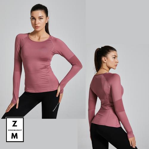 Jual PREMIUM Baju DRI-FIT Running Gym Olahraga Lari Wanita Lengan ...