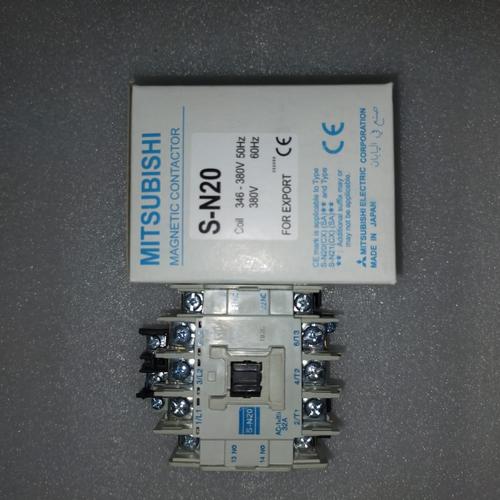 Jual Mitsubishi Magnetic Contactor Mitsubishi SN20 220/380VAC 32A ...