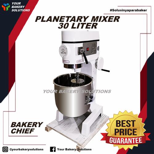 Jual PROMO Planetary Mixer 30 LITER BAKERY CHIEF B30-BL Mesin Pengaduk ...