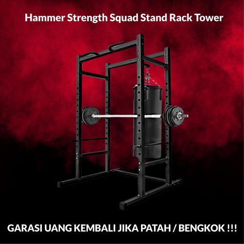 Jual Alat Home Gym Fitness Hammer Strength Squad Stand Powe Rack Tower - Jakarta Barat - Laki ...