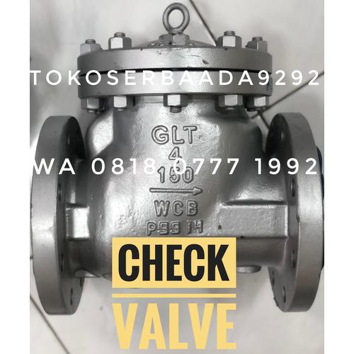Jual Check Valve GLT Ansi 150 uk 4" inch ; Swing Check Valve 4" inch ...