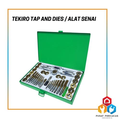 Jual TEKIRO ALAT SENAI DAN TAP SET / TAP AND DIES SET 40 PCS - Jakarta ...