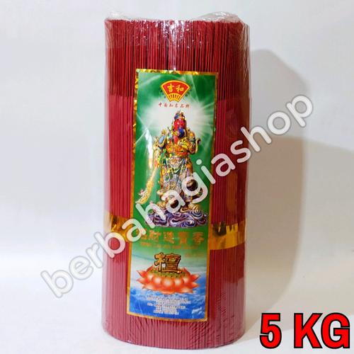 Jual Hio Dupa Merah Halus Isi 5 Kg Standard Panjang Merek Kwan kong ...
