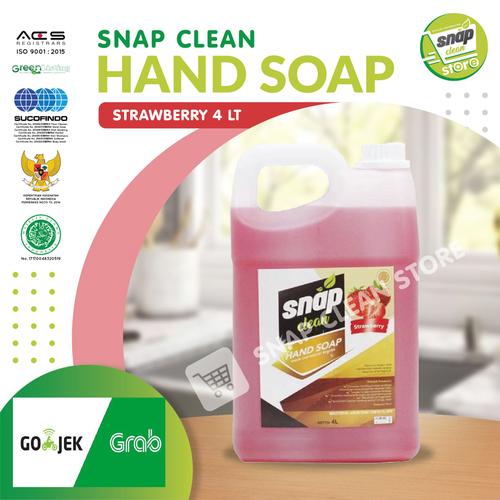 Jual Snap Clean Hand Soap Sabun Cuci Tangan - 4L (Khusus Gojek & Grab ...