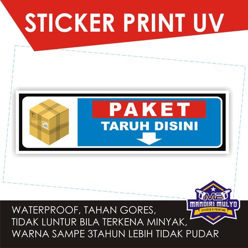 Jual STICKER SIGN PAKET TARUH DISINI - Kab. Bogor - M2 DESIGN | Tokopedia