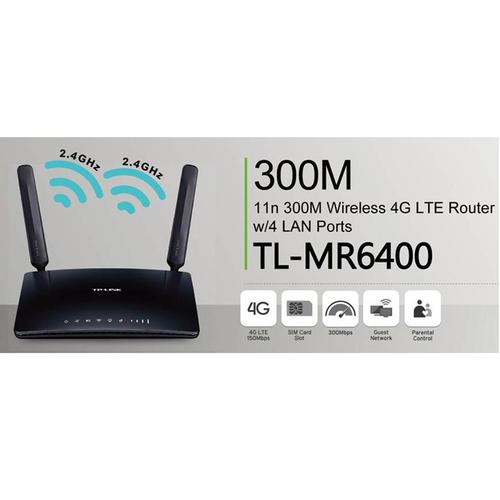 Jual TPLINK TP-LINK TL-MR6400 TL MR6400 MR-6400 Router LTE 4G - Kota Medan - Mediatama | Tokopedia