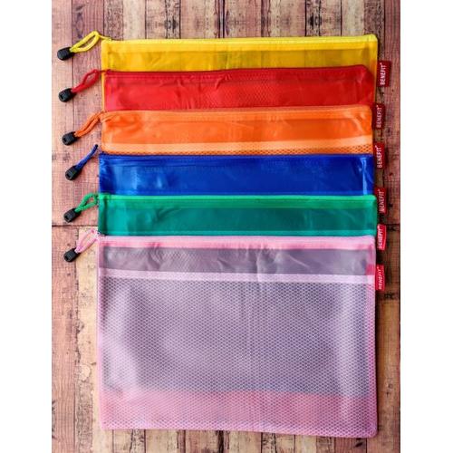 Jual BENEFIT Zipper Bag 2 Sap Folio (FC) PF 9004 - Map Jaring -Map ...