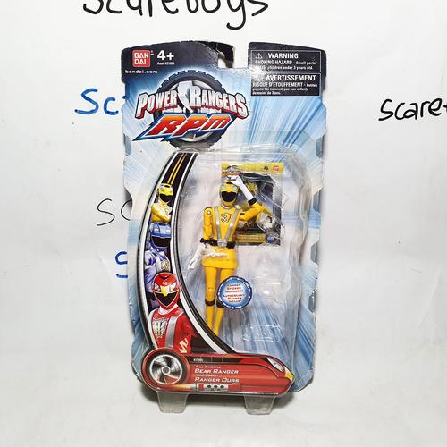 Jual Power Rangers RPM Bear Yellow Ranger Kuning Super Sentai Goonger ...