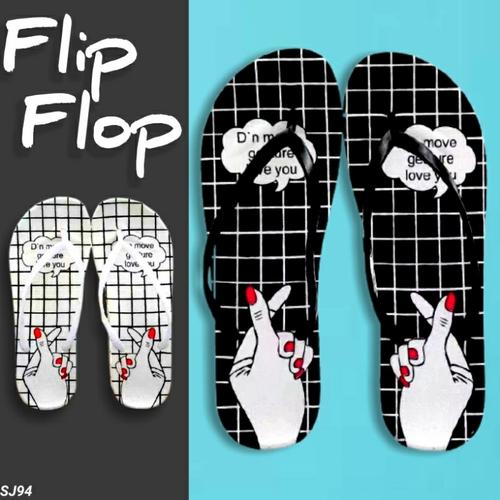 Jual Sandal Sendal Jepit Wanita Korea Motif Terbaru Murah Kekinian SJ94 ...