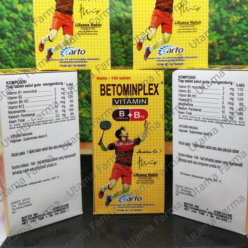 Jual BETOMINPLEX VITAMIN B COMPLEX + B12 | BOTOL - Jakarta Utara ...