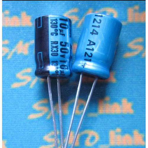 Jual ORIGINAL RUBYCON JAPAN RX30 50V 10uF Kapasitor Capasitor Elko Elco ...