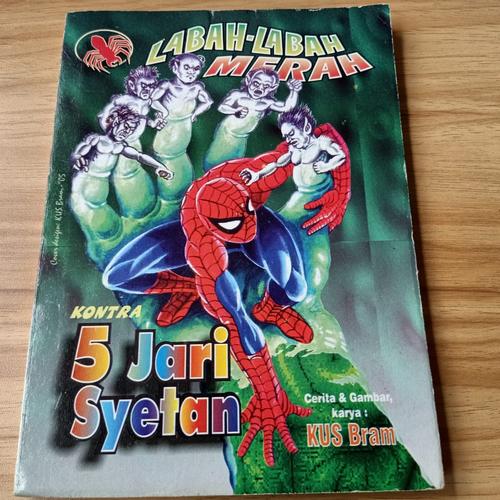 Jual Komik Labah Labah Merah 5 Jari Setan, karya Kus Br - Kota ...