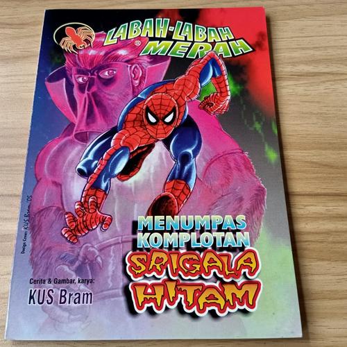 Jual Komik Labah Labah Merah Menumpas Komplotan Serigala Hitam, Kus Br ...