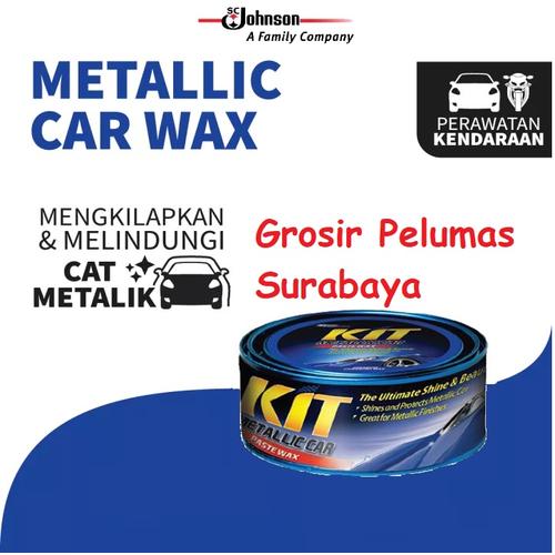 Jual Kit metallic biru Metalic car wax kaleng biru 225gr Compound poles ...