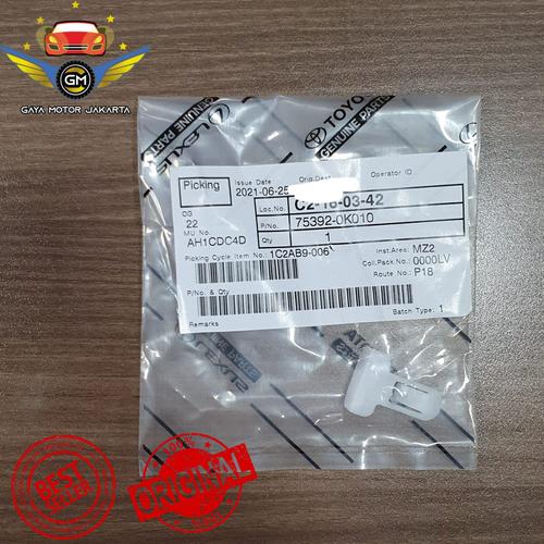 Jual Klip-Clip Spoiler Bodykit Toyota Innova Venturer 75392-0K010 ...