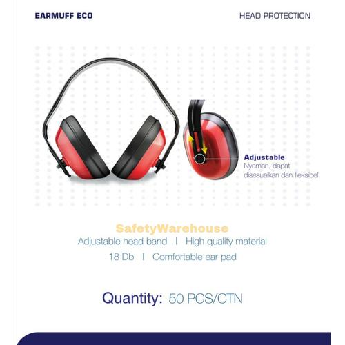 Jual Safety Earmuff Eco Series / Penutup Telinga Plastic GOSAVE ...