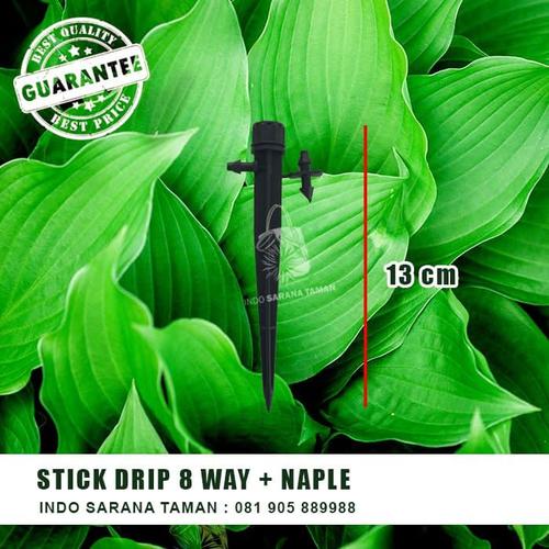 Jual Stik Drip 8 way Stick Dripper Stik Drip Putar Irigasi Hidroponik ...