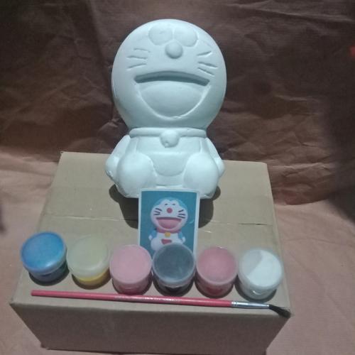 Jual PAKET MEWARNAI PATUNG CELENGAN GYPSUM DORAEMON - Kab. Tangerang ...