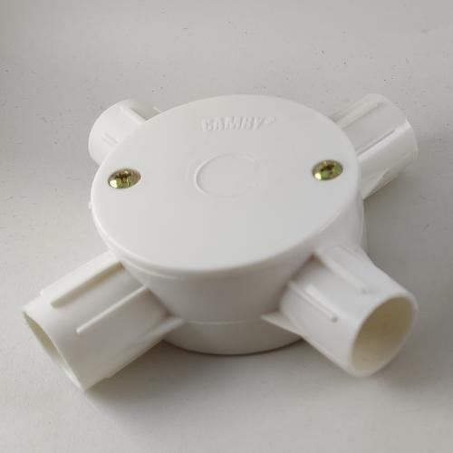 Jual T dus t dus tedus cabang 4 putih 20mm murah - Jakarta Barat ...