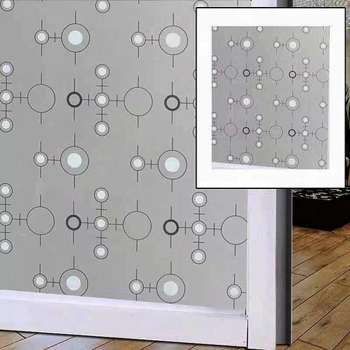 Jual stiker kaca motif bulat fokus,sandblast,pelapis kaca - Kab. Bekasi ...