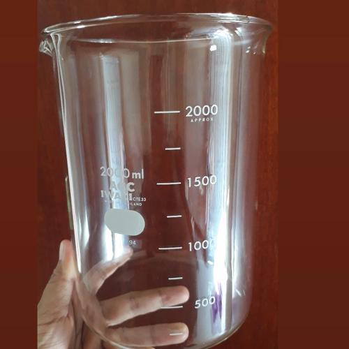 Jual BEAKER GLASS 2000 ML GELAS PIALA 2000 ML BEAKER 2 LITER IWAKI ...