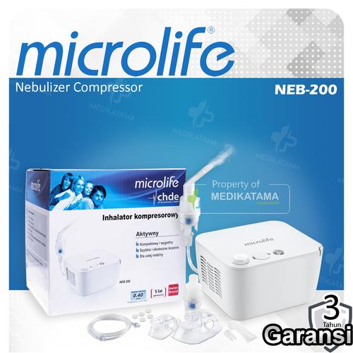 Jual Microlife Neb 200 Nebulizer Compressor Terapi Pernafasan Asma ...