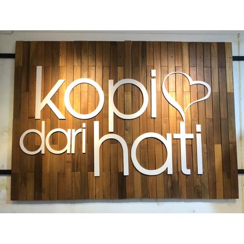 Jual Huruf Kayu Timbul Custom T=15cm - Dekorasi Backdrop Tulisan ...