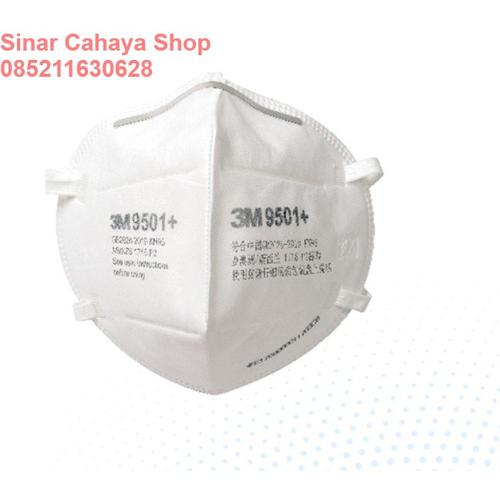 Jual Masker 3M 9501+ Earloop Original KN 95 isi 50 Pcs Medis - Jakarta ...