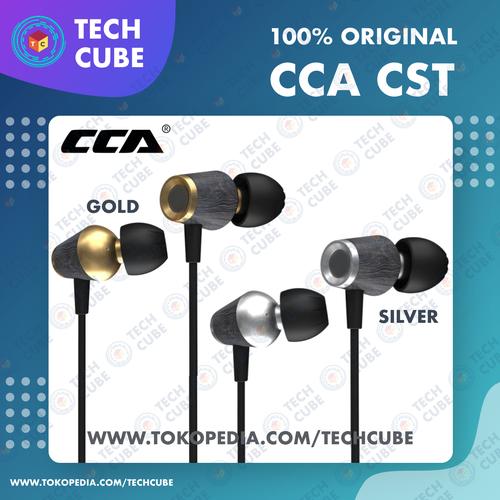 Jual CCA CST with Mic Metal Bass In Ear Earphone HIFI Headset Alt ZST X ...