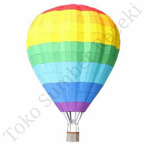 Jual Paper Craft Diorama Balloon 01 Papercraft 3D Miniature Balon Udara ...