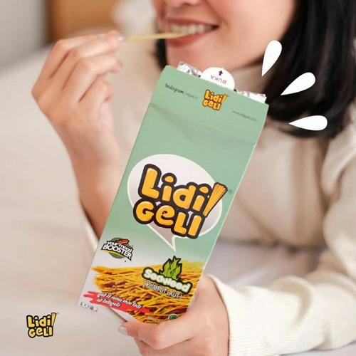 Jual Mie Lidi Geli 50 gram Mi Seaweed Rumput Laut Jajanan Cemilan Snack ...